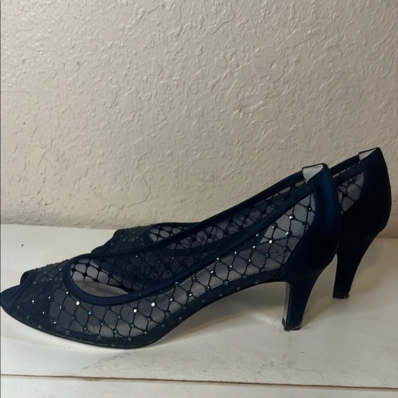 Adrianna Papell | Shoes | Adrianna Papell Blue Stiletto Heels With ...